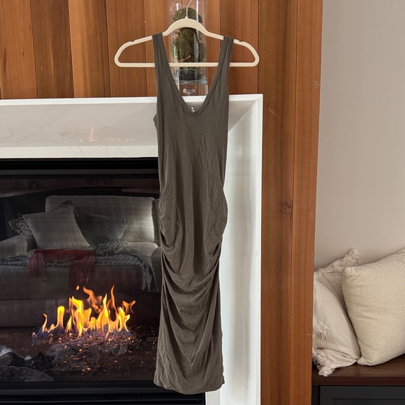 James Perse | Dresses | Standard James Perse Olive Green | Poshmark